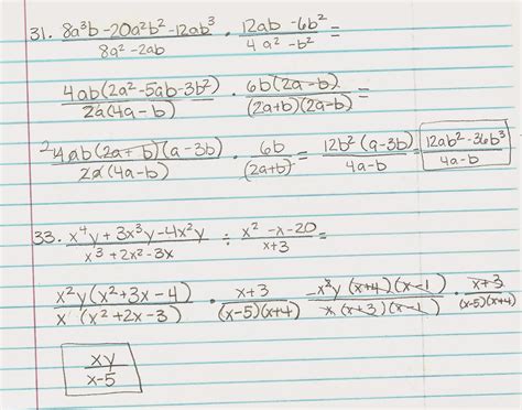 Algebra Alerts Algebra 1 And 2 Alg 2 Lesson 92 Notes And Homework Examples