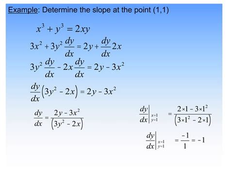 41 Implicit Differentiation Ppt