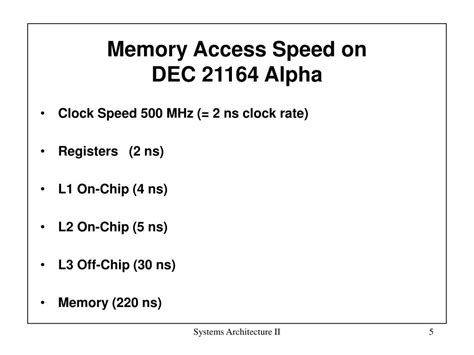 Ppt High Performance Computing Cs 680 Lecture 3 Memory Hierarchy