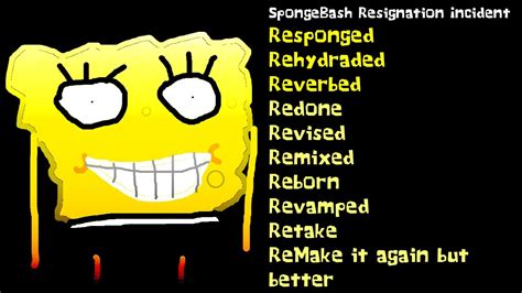 Spongebob Spongebash Resignation Incident Rehydrated Retaken Resigned Reverbed Parody Spongebob Spongebash Resignation Incident Rehydrated Retaken Resigned Reverbed Parody