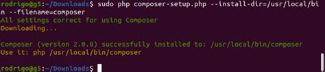 Como Instalar O Composer 2 X No Ubuntu 18 04 LTS