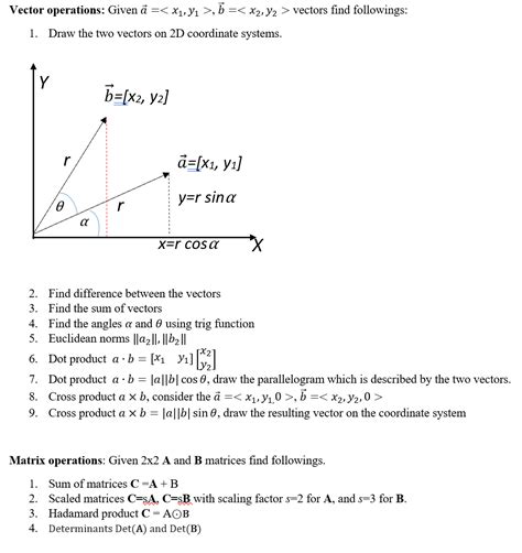 solved matrix operations given 2×2a and b ﻿matrices find