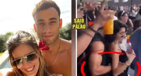 Alejandra Baigorria Said Palao Abraza Cariñosamente A Modelo En Fiesta