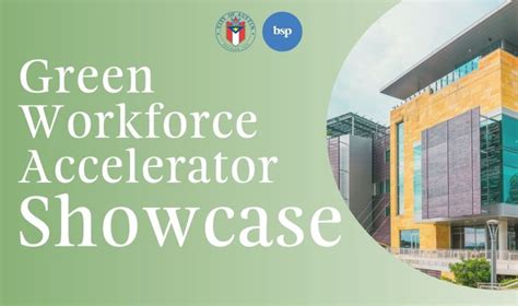 2024 Green Workforce Accelerator Community Showcase