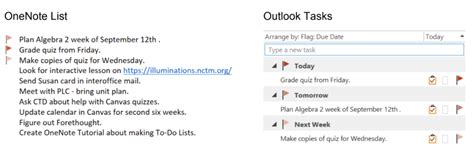OneThing About OneNote Part 5 Link Tasks In Outlook