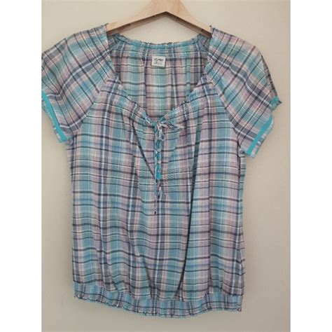 Esprit เสื้อเบลาส์ เอวจั๊ม Shopee Thailand