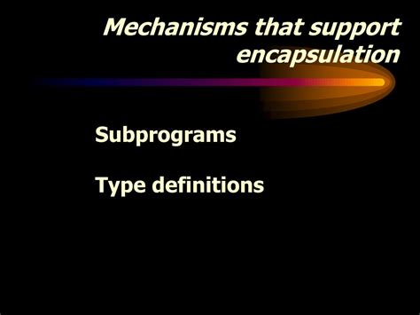 Ppt Structured Data Types And Encapsulation Powerpoint Presentation