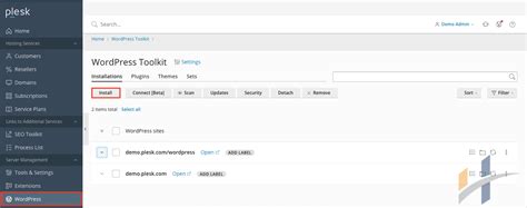 Wordpress Toolkit In Plesk Installation Andthe Features Of Wordpress Toolkit