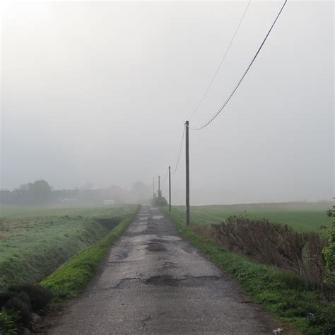 Visibility Difference Between One Side Of The Road And The Other Irlam