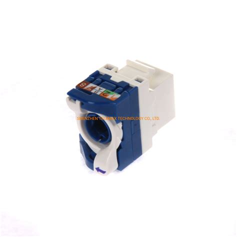 Utp Cat6a Keystone Jack Rotation Tool Less Type 180 Degrees Legrand Type Utp Modular Jack