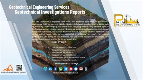 Geotechnical Investigations Reports Pro Geotechnicians Com