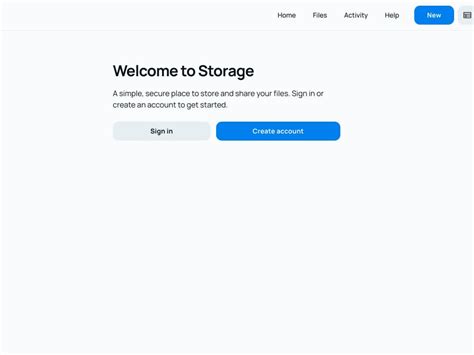 Sleek Storage Dashboard UI Design With Mockups Prototype And Guide Upwork