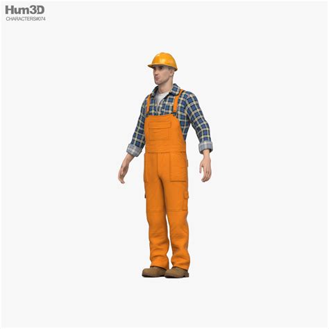 Construction Worker 3d Models Download