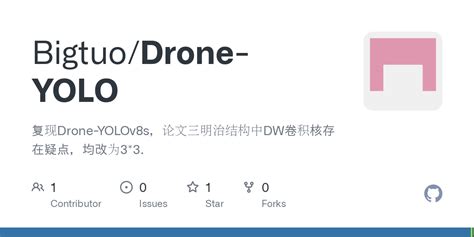 Github Bigtuo Drone Yolo Drone Yolov S Dw