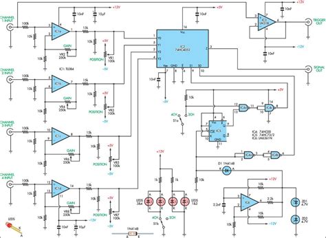 Oscilloscope Active Probe Schematic At Edward Hillary Blog