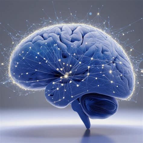 Mesmerizing Neural Network Visualization With Intricate Lattice Of Glowing Points And Lines On