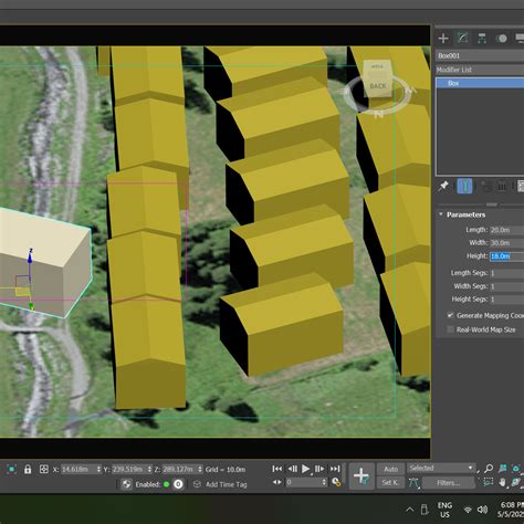 Box Shows Different Size Than Measure Utility R3dsmax