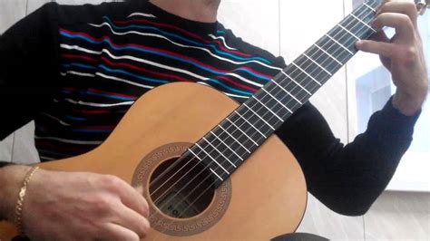 как играть на гитаре романс Гомеса Youtube