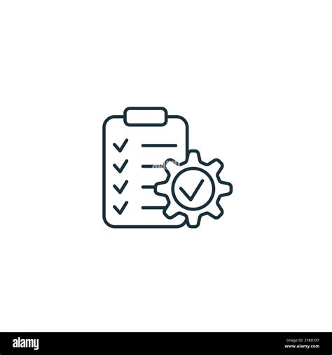 Gtd Outline Icon Monochrome Simple Sign From Productivity Collection Gtd Icon For Logo