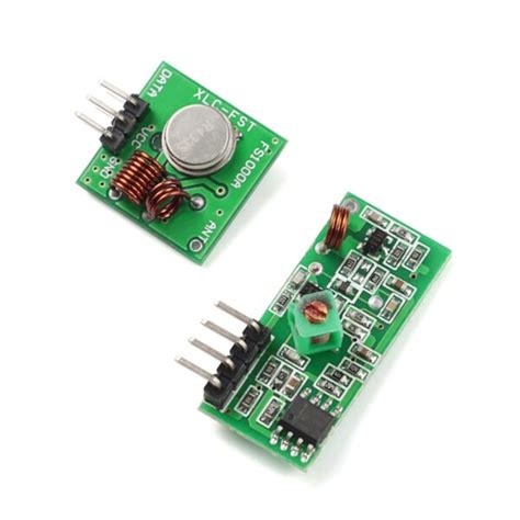 Rf 433mhz Transmitter Receiver Module Wireless Pair Aaenics Store