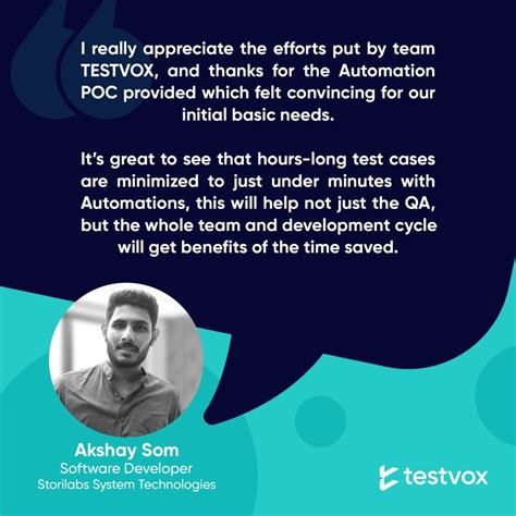 Testimonial Qa Qaautomation Reviews Testvox