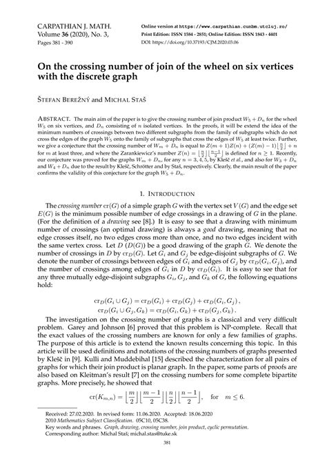 On The Crossing Number Of Join Of The Wheel On Six Vertices With The Discrete Graph