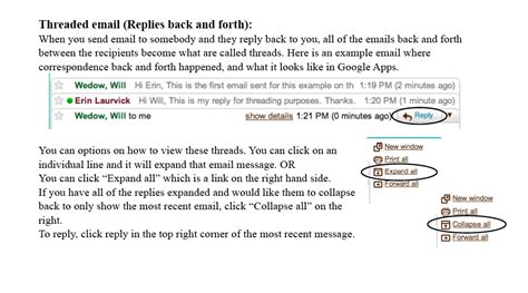 Conversation View Threaded Emails Iliff School Of Theology