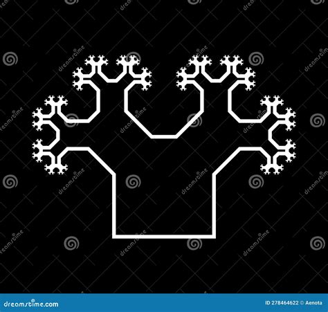 Pythagoras Tree Cartoon Vector 51549485
