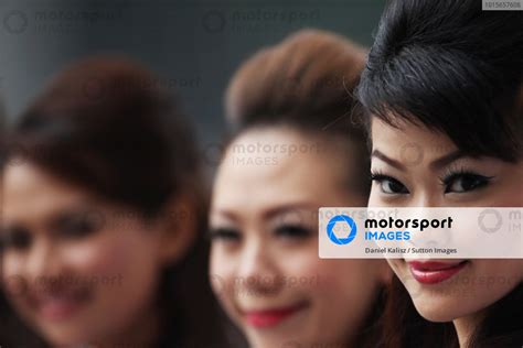 Grid Girls Formula One World Championship Rd 2 Malaysian Grand Prix