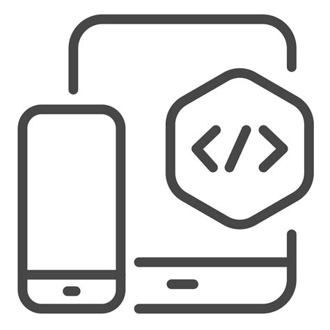 Software Development Web App Mobile Coding Application Icon