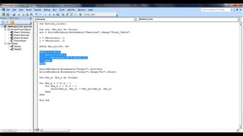Store Or Save Data In An Array Using Vba Macro Im Ms Excel Expert Tutorial Day 32 Youtube