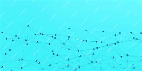 Premium Photo Abstract Geometric Background Dot And Line Connect Digital Technology Plexus