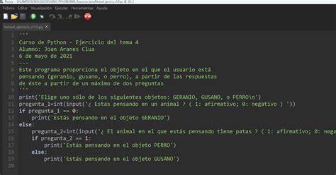 Cdmb1cs Un Ejercicio De Programación En Python Empleando Los Operadores Condicionales