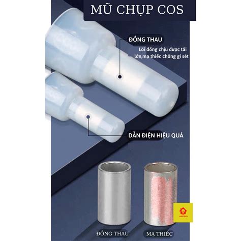 Mua Combo 100c Đầu Cos Nón Chụp Ce1x Ce2x Ce5x đầu Chụp Cos Cút Nối