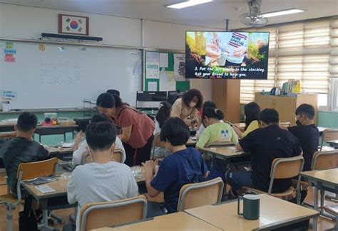 제주도교육청 서호초 2023 여름방학 체험 영어캠프 실시