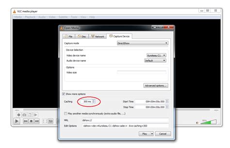 vlc to display usb camera kurokesu
