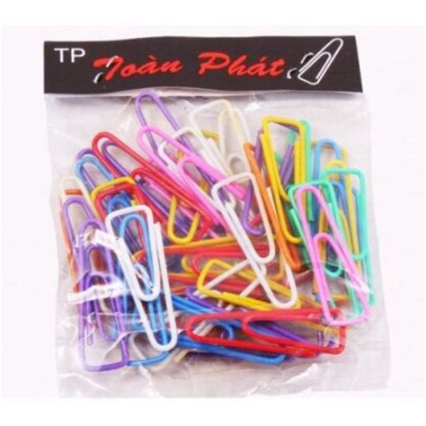 Mua Ghim kẹp giấy nhựa màu C hàng chính hãng MamaShop Vn