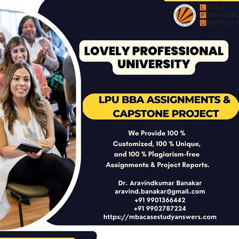 Lpu Bba Solved Assignments And Capstone Project At ₹ 500page In Mumbai