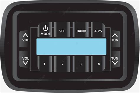 Stereo Receiver Radio Tuning Stereo Vector Radio Tuning Stereo Png And Vector With