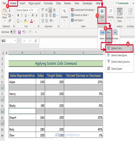 How To Remove Unused Cells In Excel 8 Easy Ways Exceldemy