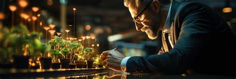 Premium Photo Businessman Touching Circuit Of Brain Working Of