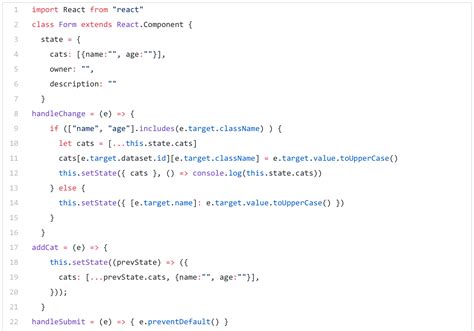 building a dynamic controlled form with react by mike cronin itnext