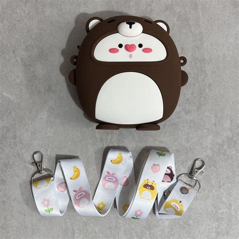 قیمت و خرید کیف رودوشی بچگانه مدل سیلیکونی فانتزی طرح لباس خرسی کیوت کد