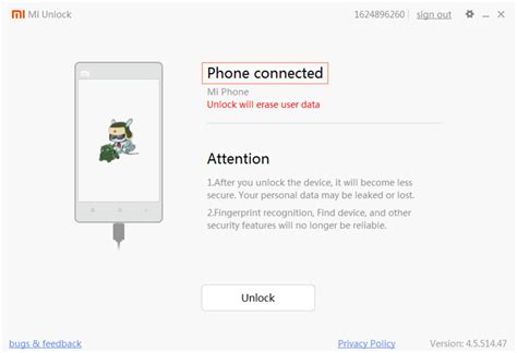 Unlock Bootloader UBL Redmi Note 10 Pro Sweet NANDA ID