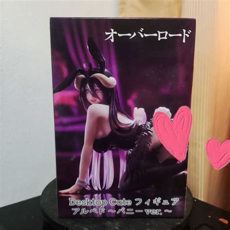 Taito Overlord Desktop Cute Albedo Bunny Figure Shopee Philippines