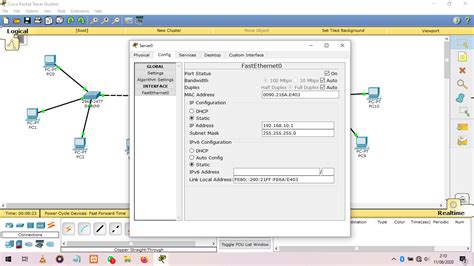 Konfigurasi Ip Address Secara Otomatis Pada End Devices Cisco Packet Tracer