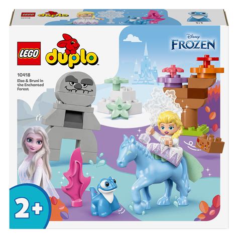 Lego Duplo Disney Elsa Et Bruni Dans La For T Enchant E Lego Prix Carrefour