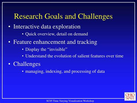 Ppt Toward Effective Visualization Of Ultra Scale Time Varying Data