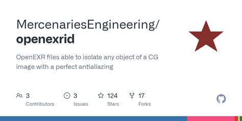 Github Mercenariesengineering Openexrid Openexr Files Able To Isolate Any Object Of A Cg
