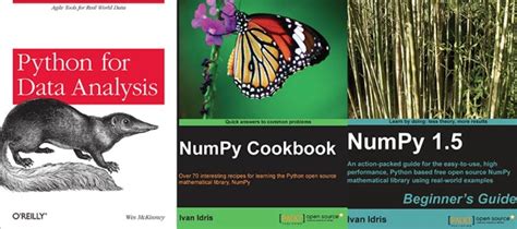 New Books On Numpy Pandas Data Analysis At Planetwater